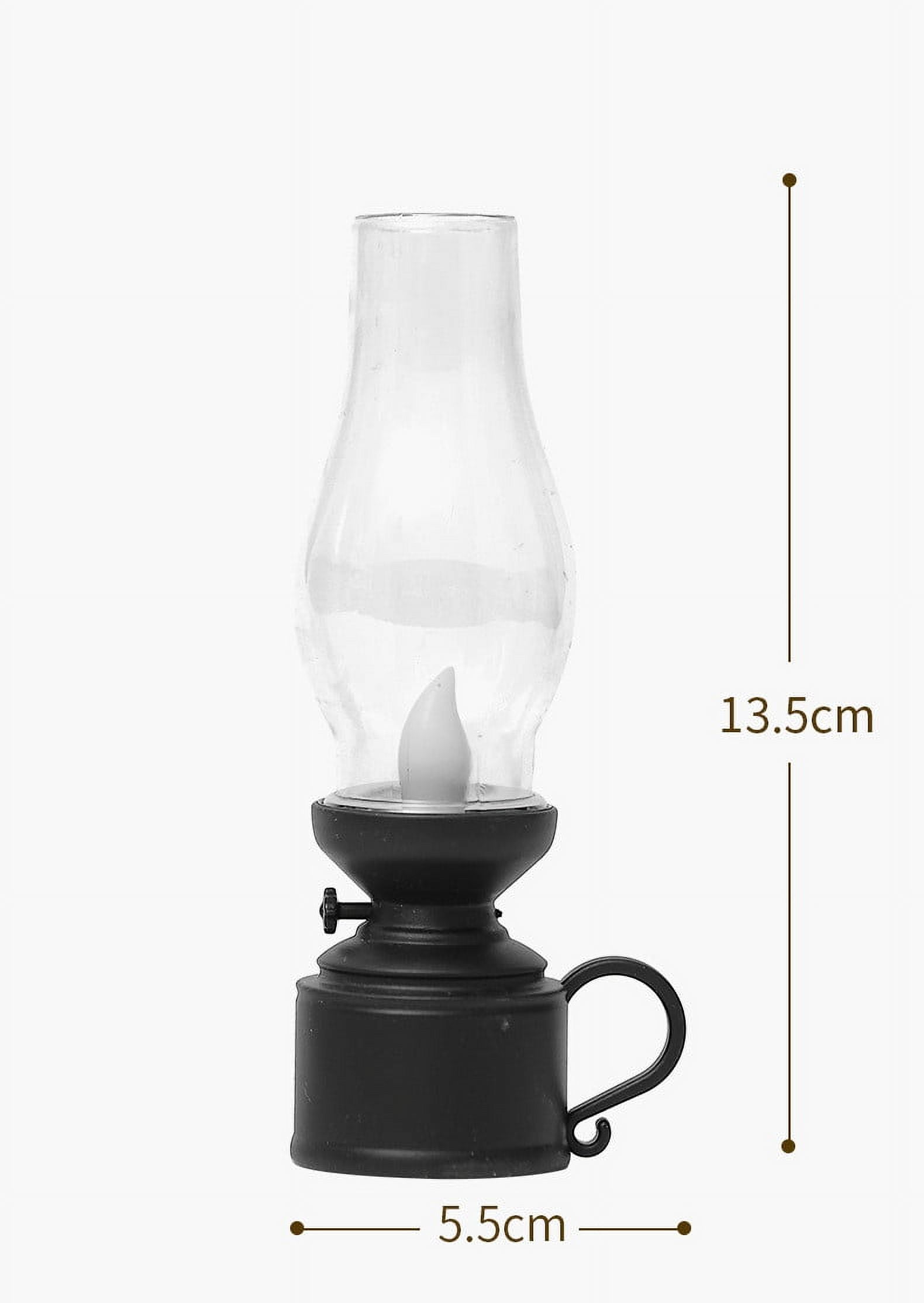 Coollooc Led Vintage Kerosene Lamp Electronic Swing Candle, Led ...