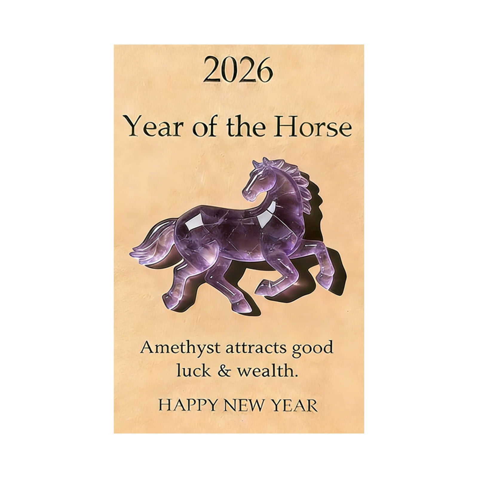 Coollooc Lucky Crystal Horse — A Symbol of Strength & New Beginnings ...