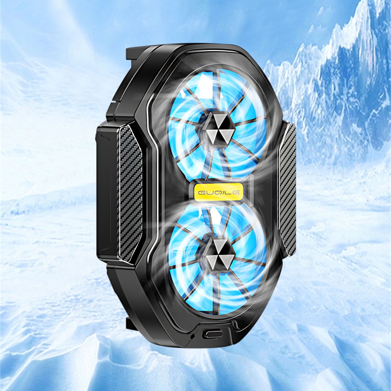 Coollooc Phone Cooler Black Shark Magnetic Cooler, for MagSafe iPhone ...