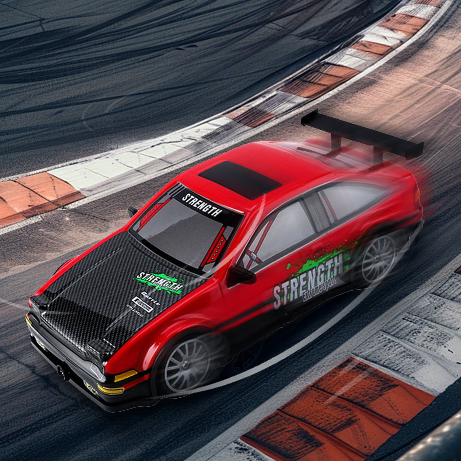 Coollooc Remote Control Car RC Drift Car, 2.4GHz 1:24 Scale 4WD 15KM/H ...