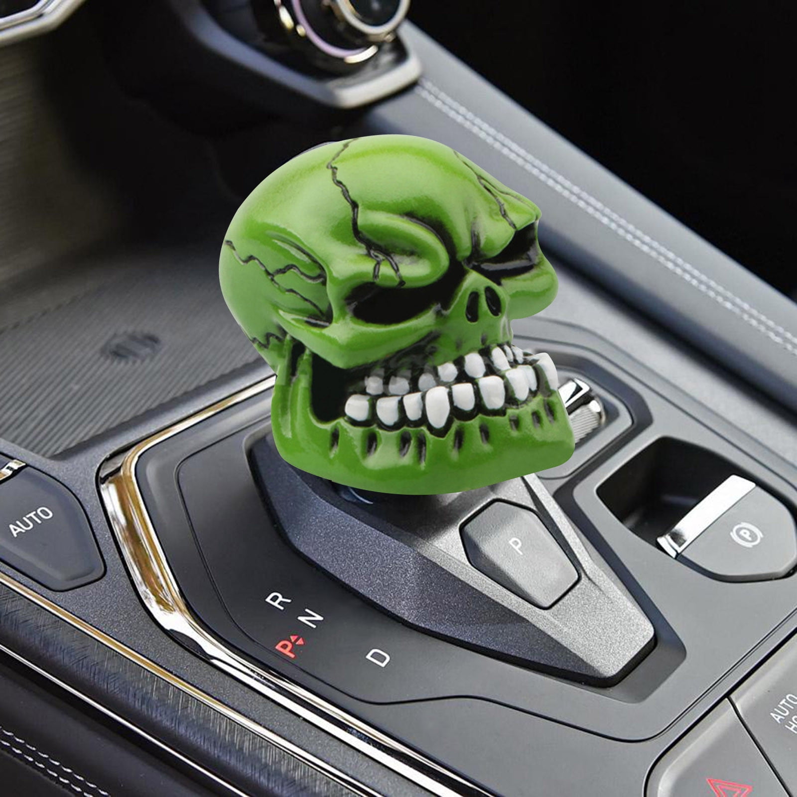 Coollooc Skull Shift Knob Resin Skeleton Head Gear Knob Cool Style ...