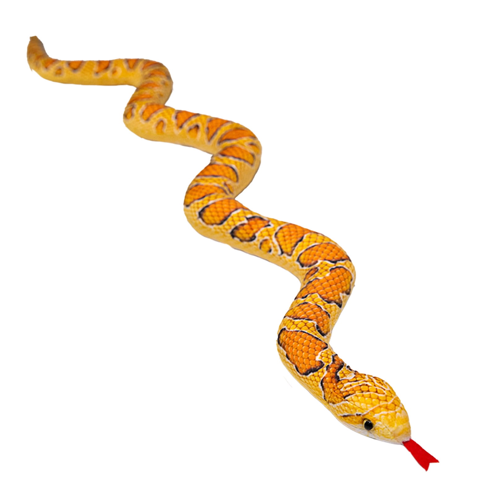 Coollooc Snake Plush 5 ft Long, Realistic Snake Stuffed Animal, Giant ...
