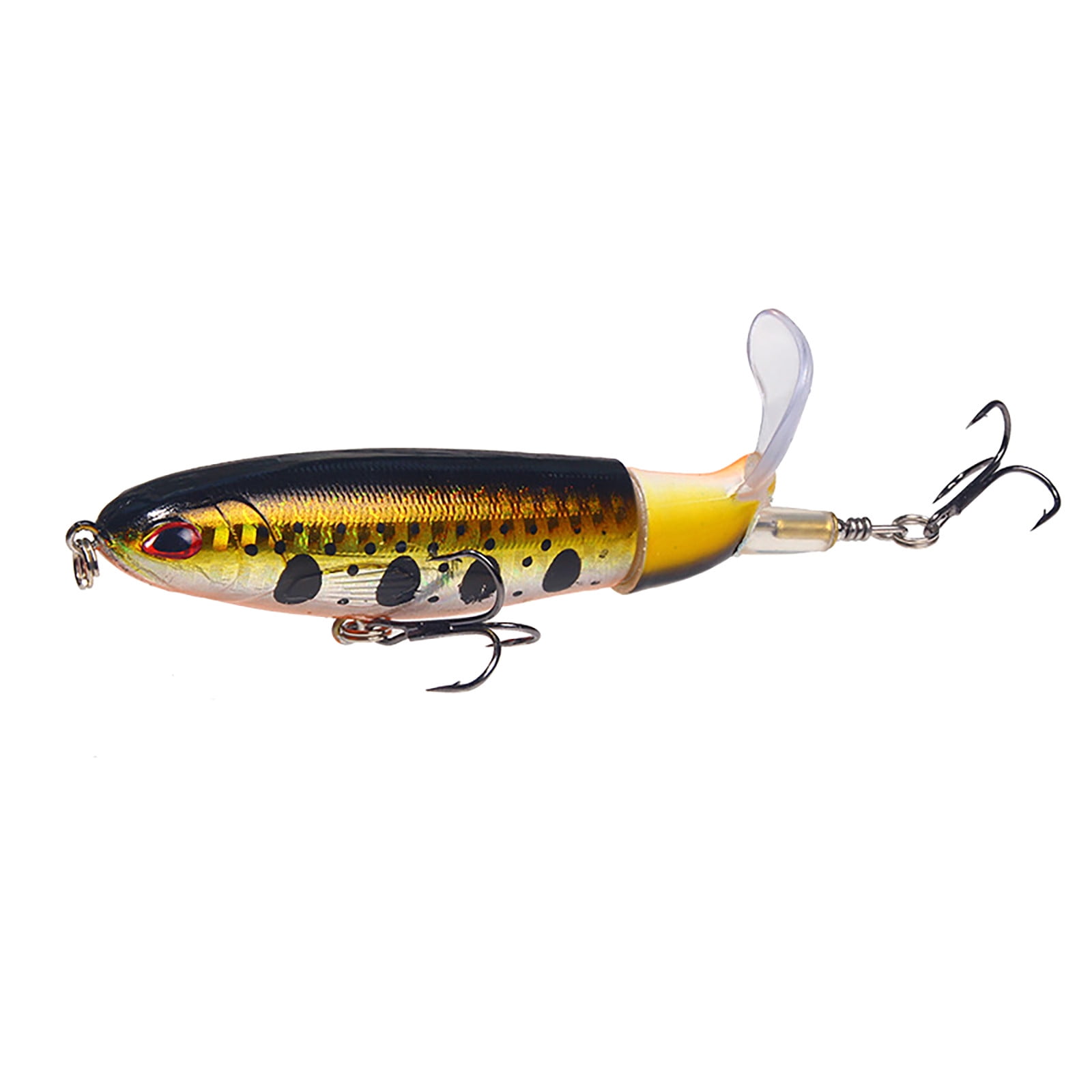 Coollooc Top Water Fishing Lures Fishing Lure for Bass topwater 3D Eyes ...