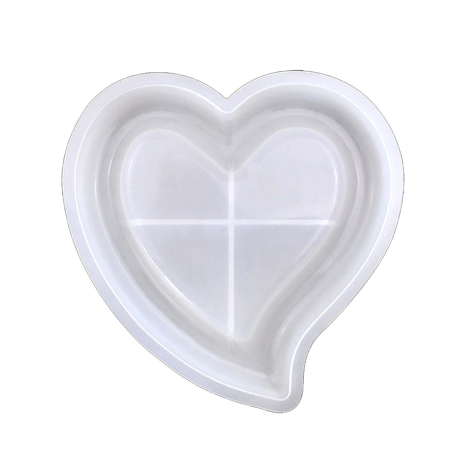 Coollooc Valentine's Day Chocolate Molds Silicone, Heart Silicone Mold ...