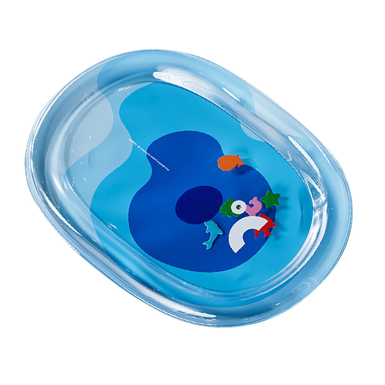 Coollooc Water Mat for Cats Dogs, Thickened Cat Water Mat with Fish ...