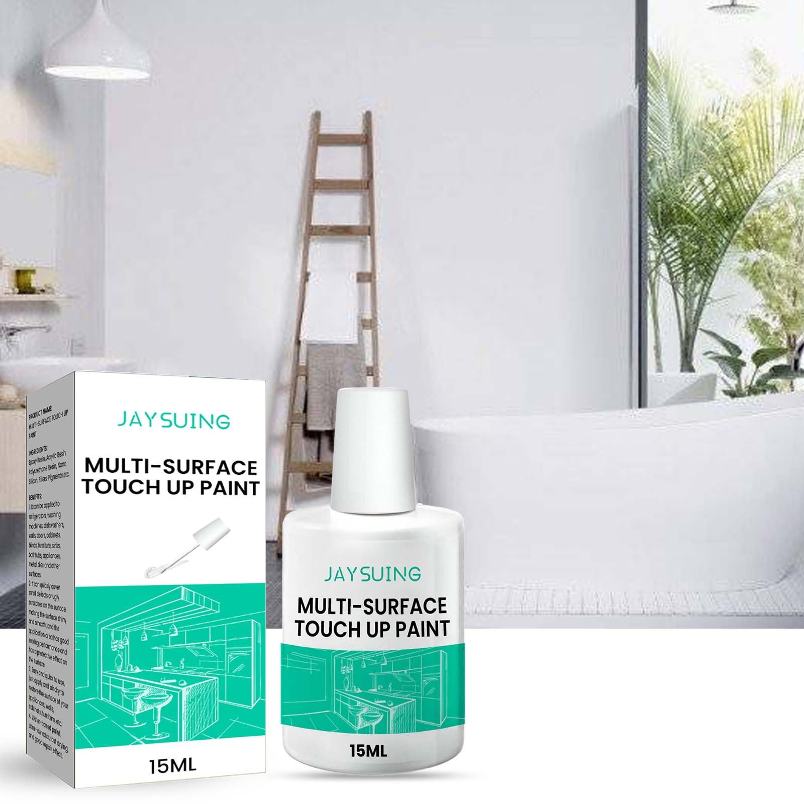 Coollooc White Touch Up Paint, Appliance Paint & Porcelain Touch Up ...