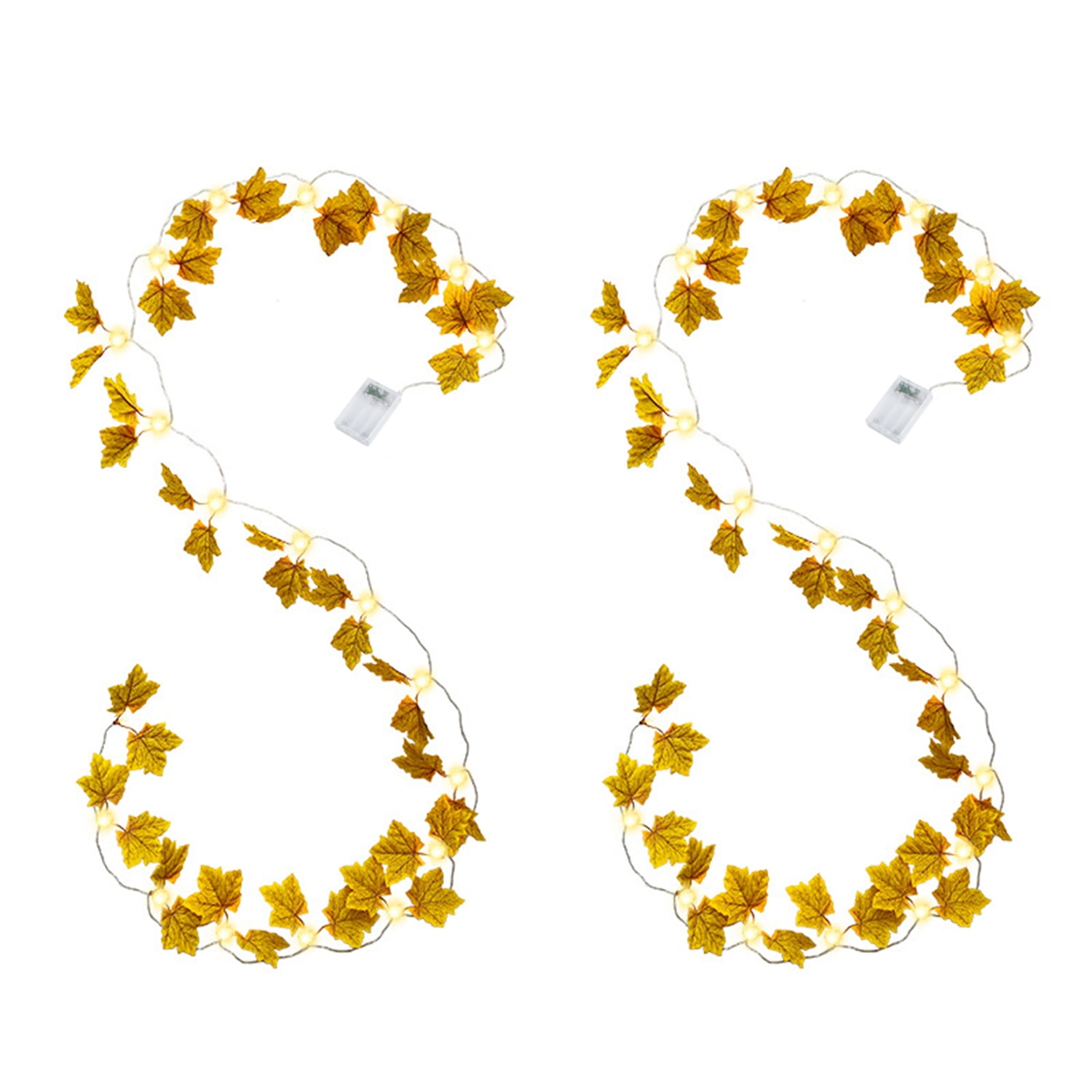 Coolmade 2 Pack 19.6ft Fall Decor for Home Thanksgiving Decorations ...