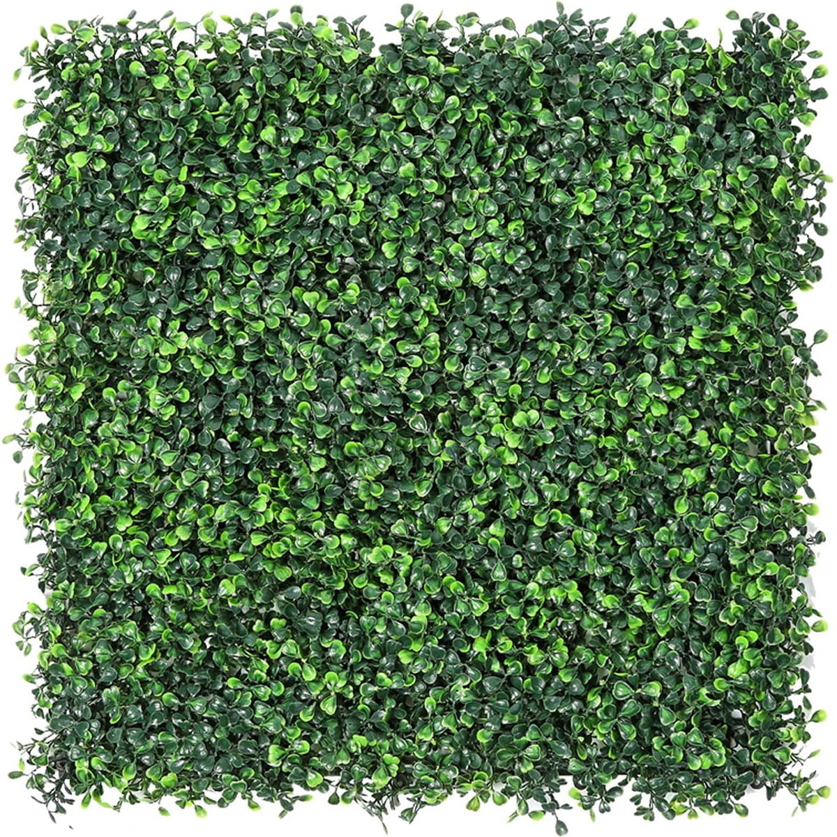 "Coolmade Artificial Greenery Panel 20""x20"" - Faux Grass Wall, Fake ...