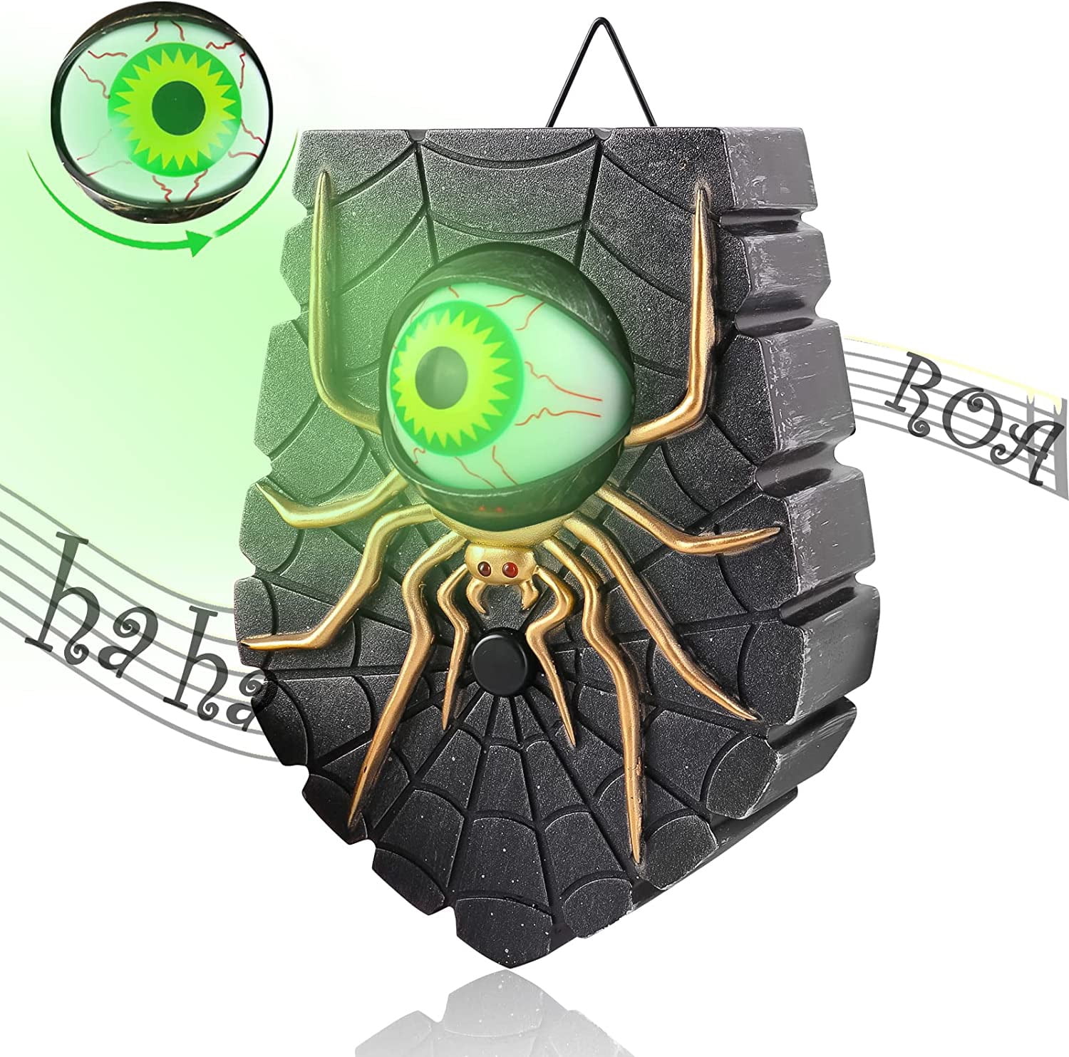 Coolmade Halloween Decoration, Halloween Doorbell, Haunted Doorbell ...