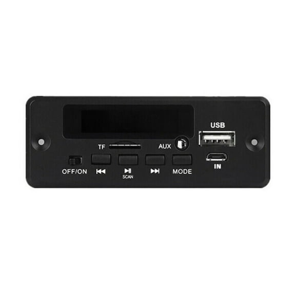 Coolmanloveit Car 12V Bluetooth Audio Receiver Decoder Board With Power ...