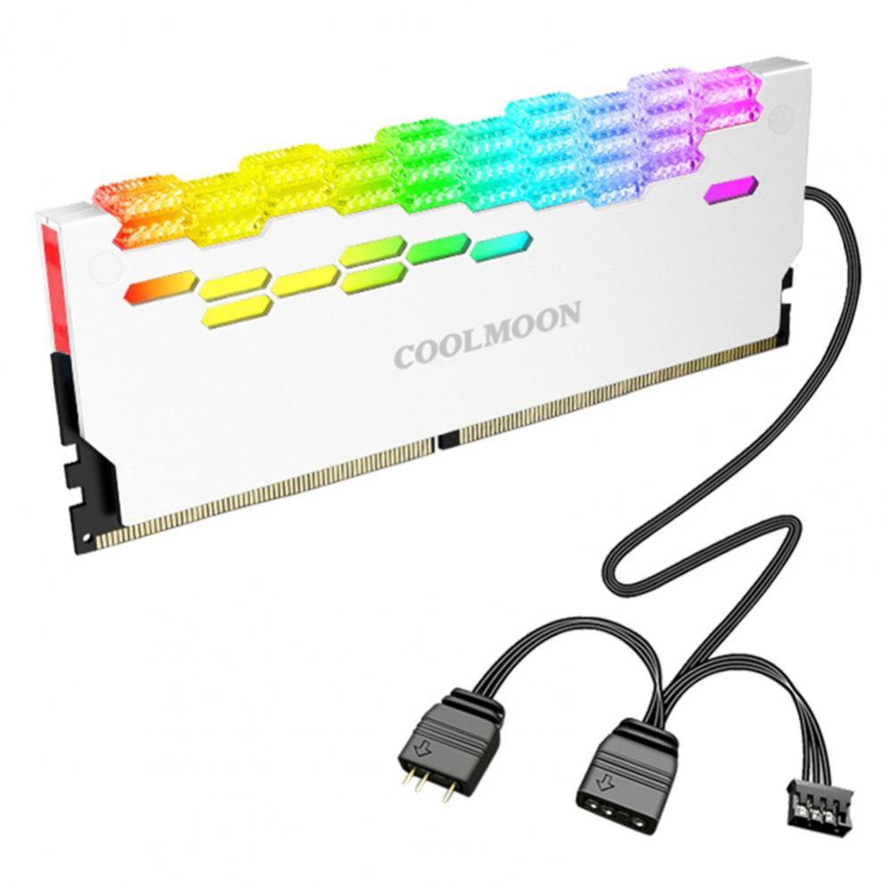 Coolmoon Ra-2 Ram Cooler High Efficiency 5V Argb Memory Module Heat ...
