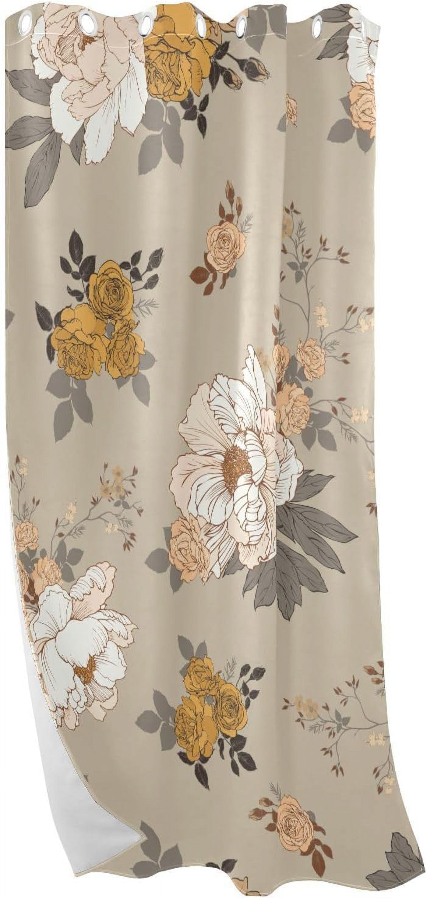 Coolnut 1 PCS Blackout Curtain Window Cover for Bedroom & Living Room ...