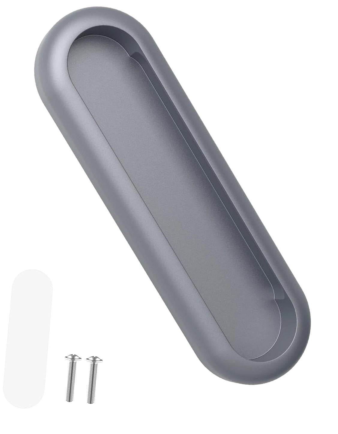 Coolnut 1-Pack Self-Adhesive Drawer Pulls, 4-Inch Aluminum Alloy Push ...