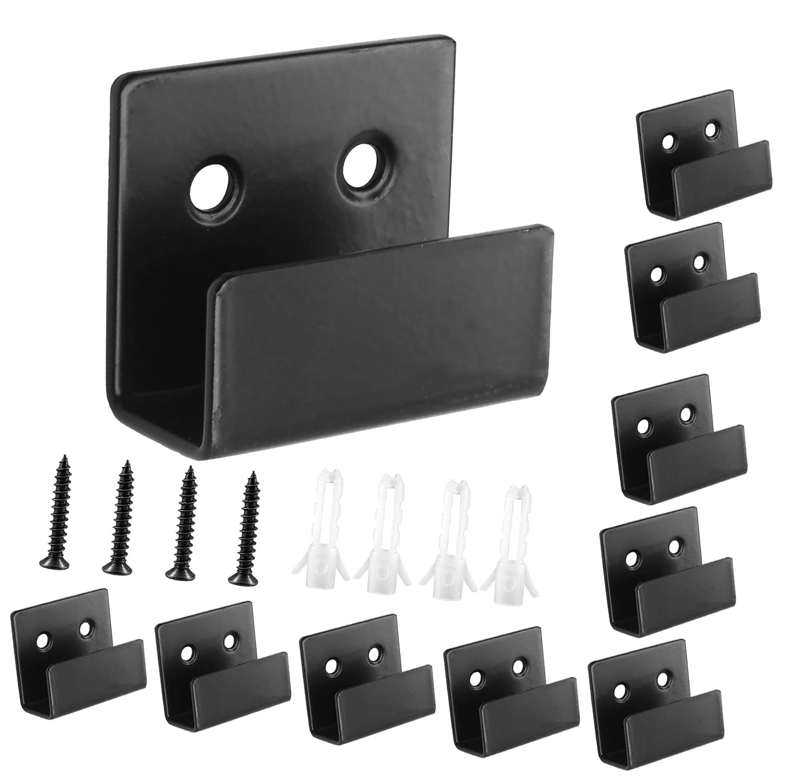 Coolnut 10 Piece Tile Display Hanger, Steel Wall Mount Fastener, for ...