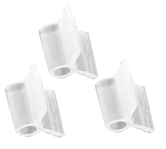 Coolnut 100 Pieces Clear Plant Grafting Clips Plastic Support Clips for ...