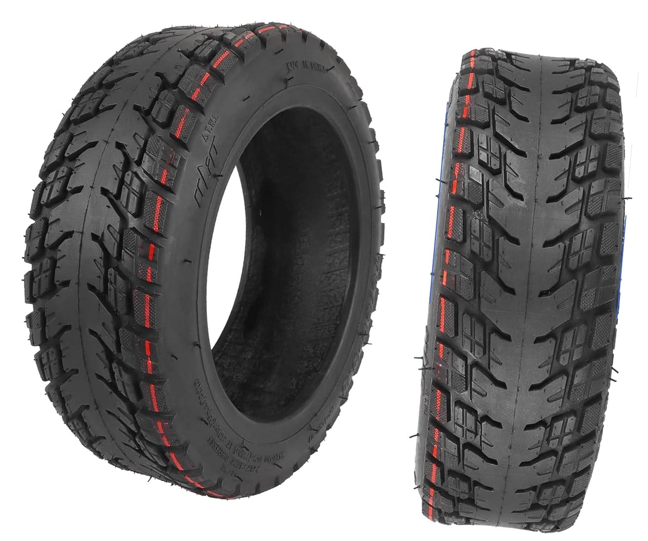 Coolnut 11" 70/80-6.5 Rubber Explosion-proof Tubeless Tire for Ninebot ...