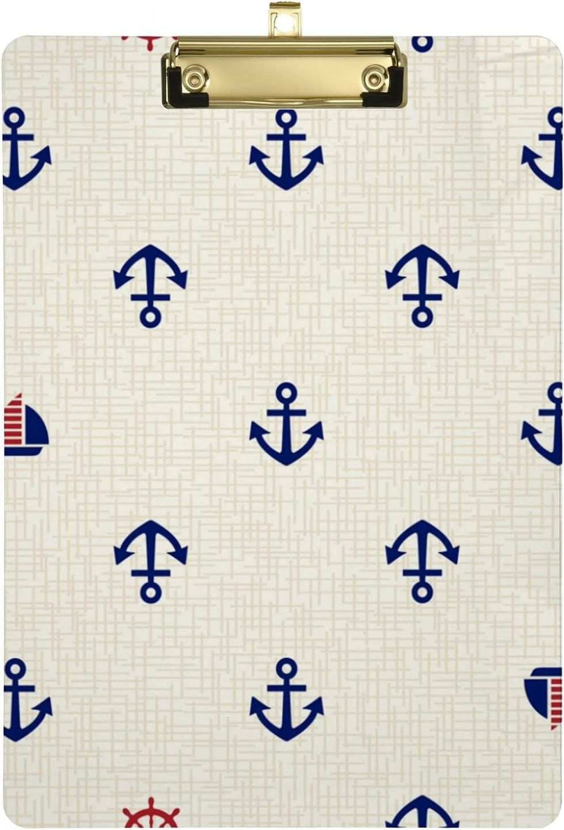 Coolnut 12"x9" Anchor Clipboard A4 Size Standard Size Clipboards ...