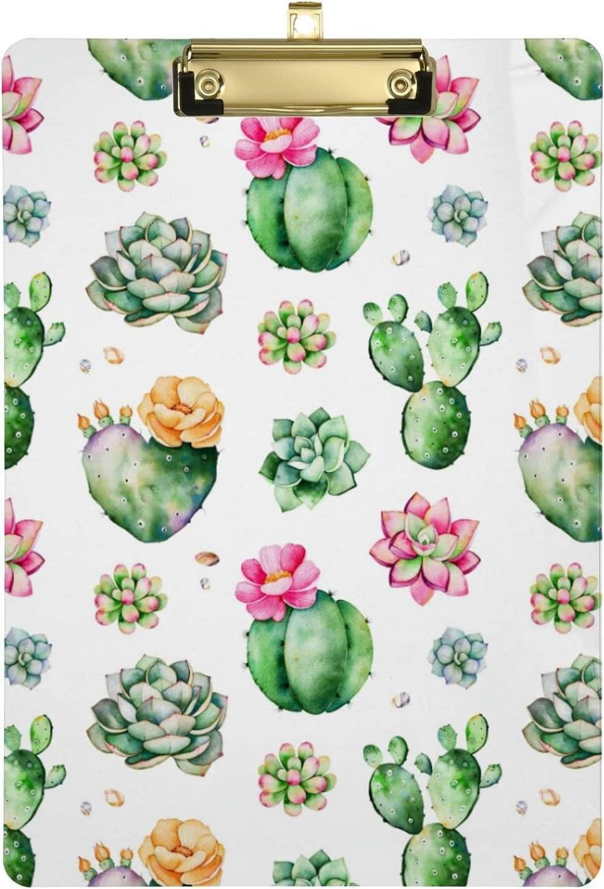 Coolnut 12"x9" Cactus Clipboard A4 Size Standard Size Clipboards ...