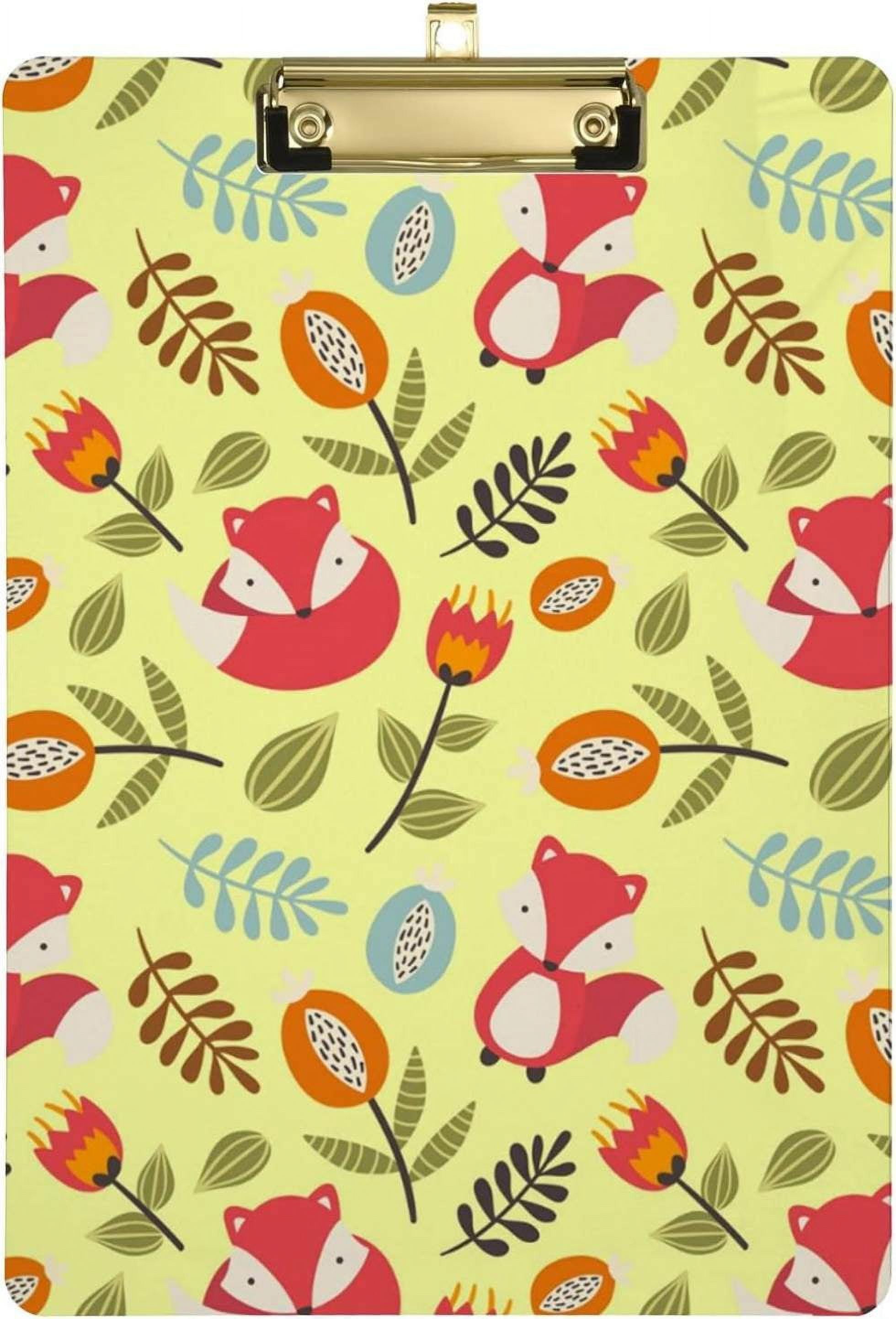 Coolnut 12"x9" Fox Clipboard A4 Size Standard Size Clipboards ...