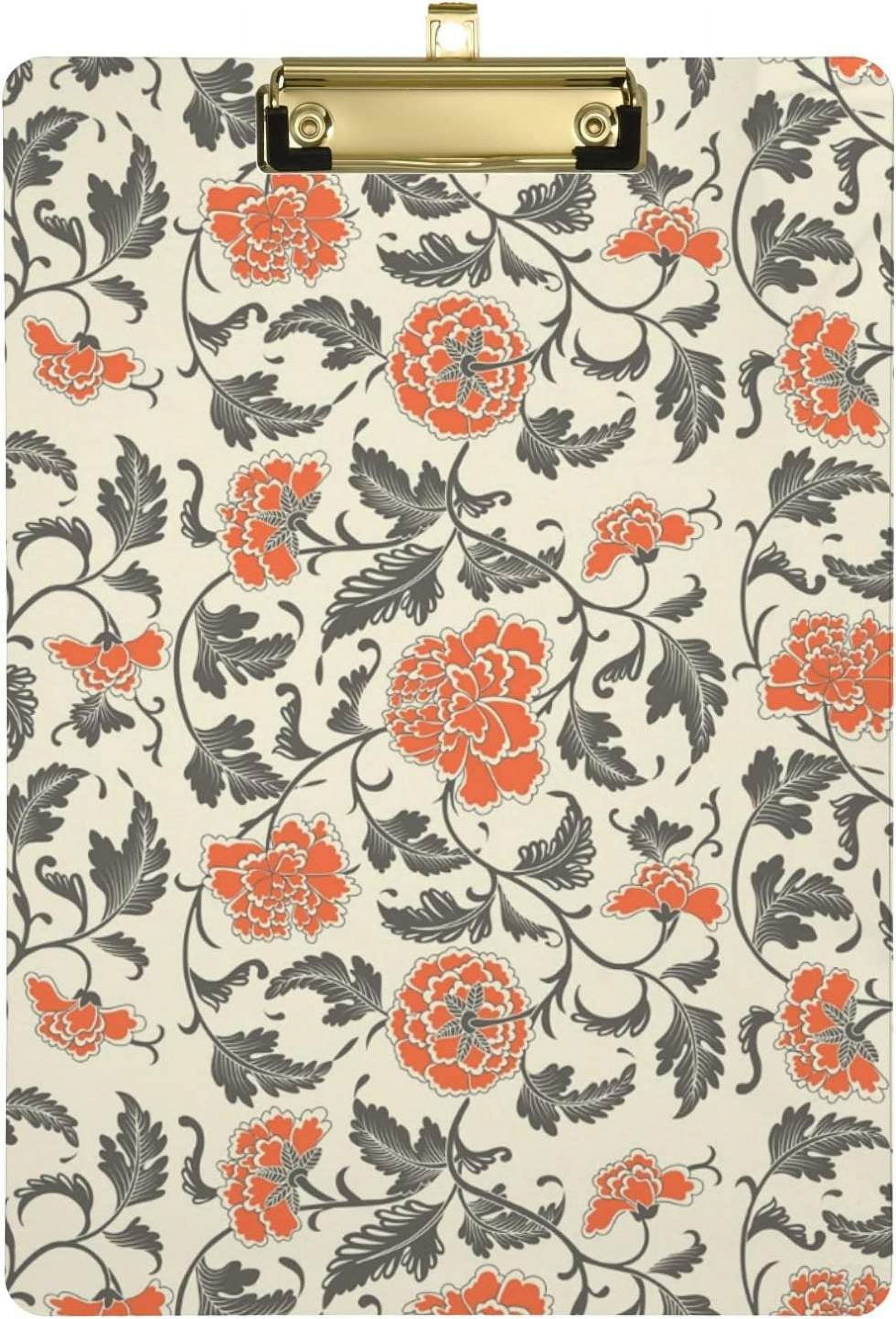 Coolnut 12"x9" Peony Flower Clipboard A4 Size Standard Size Clipboards ...