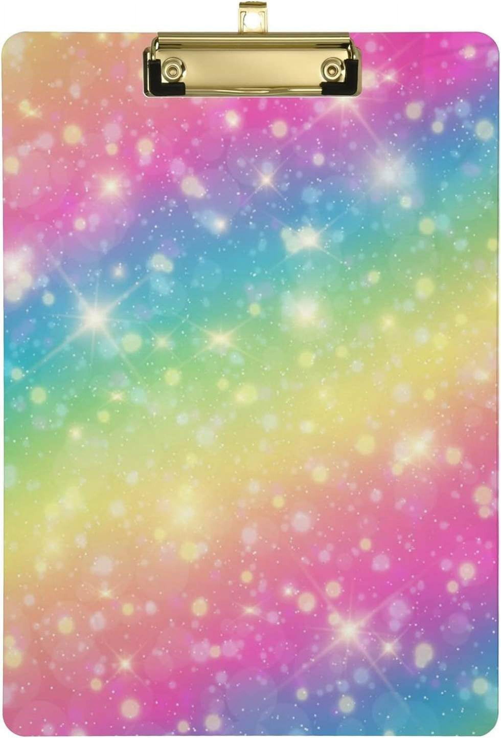 Coolnut 12"x9" Rainbow Star Clipboard A4 Size Standard Size Clipboards ...