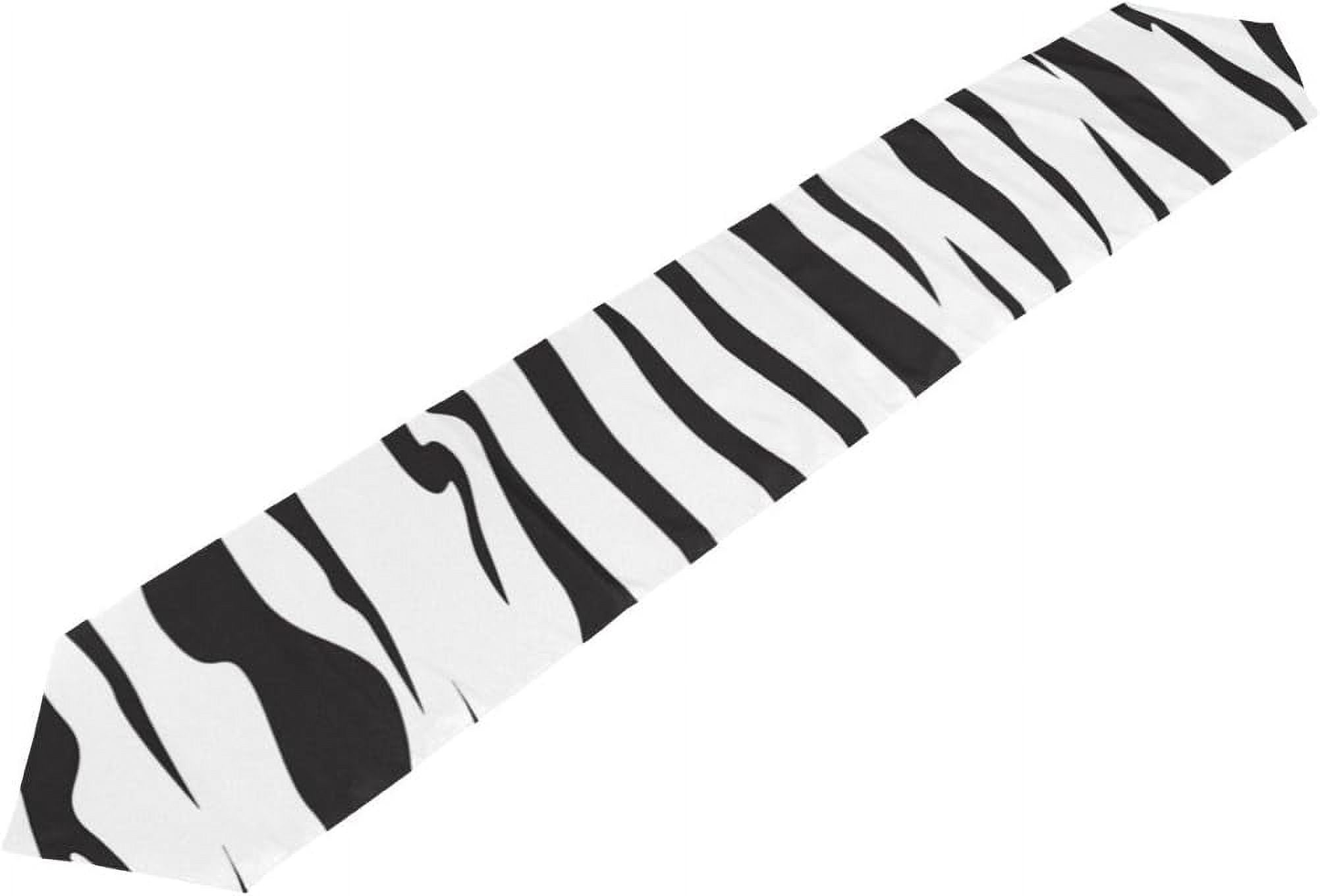 Coolnut 13"x90" Rectangle Bengal Tiger Stripe Printed Table Runner for ...