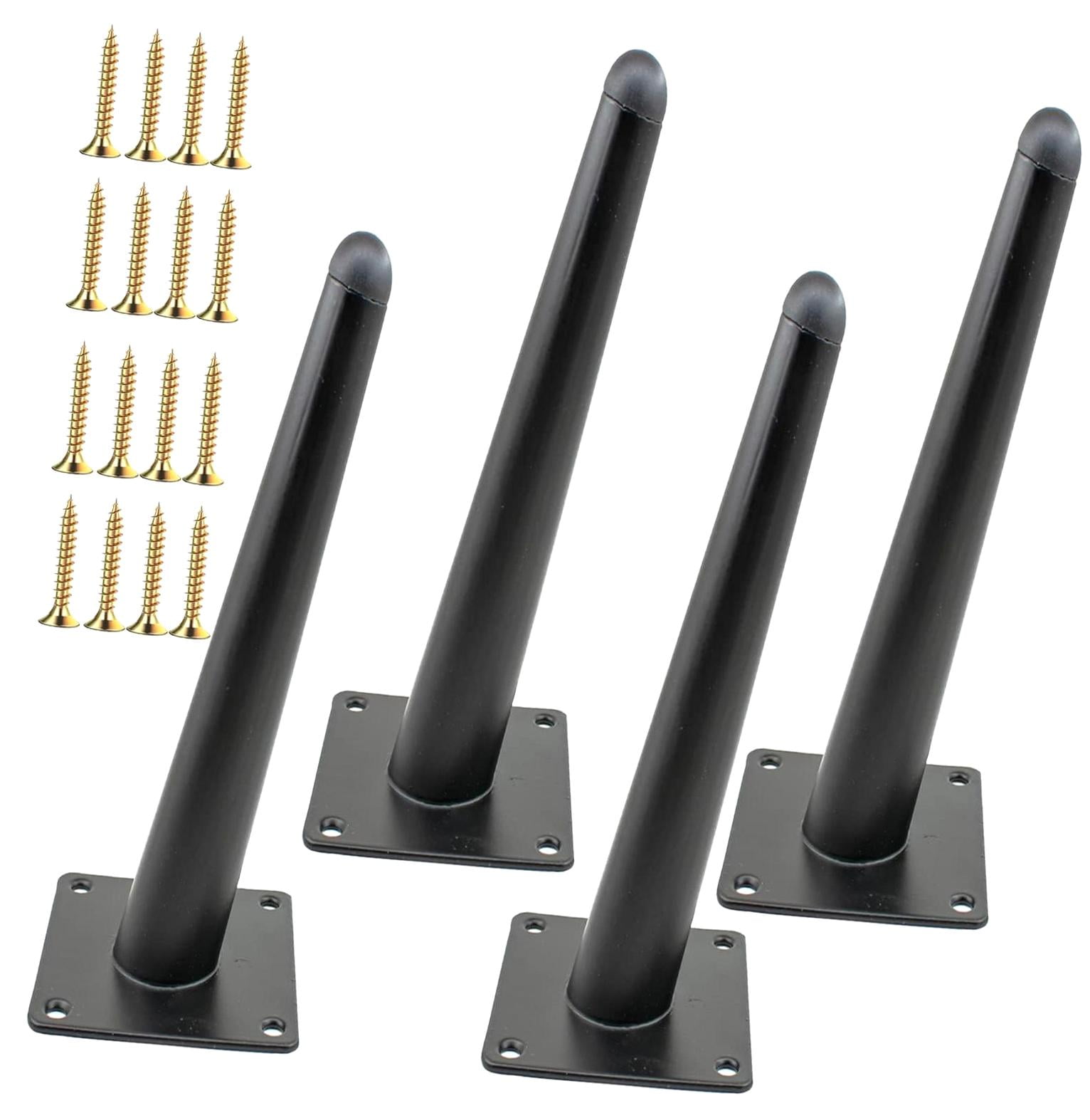 Coolnut 16-Inch Furniture Supports, 4-Piece Set, Mid-Century Design ...