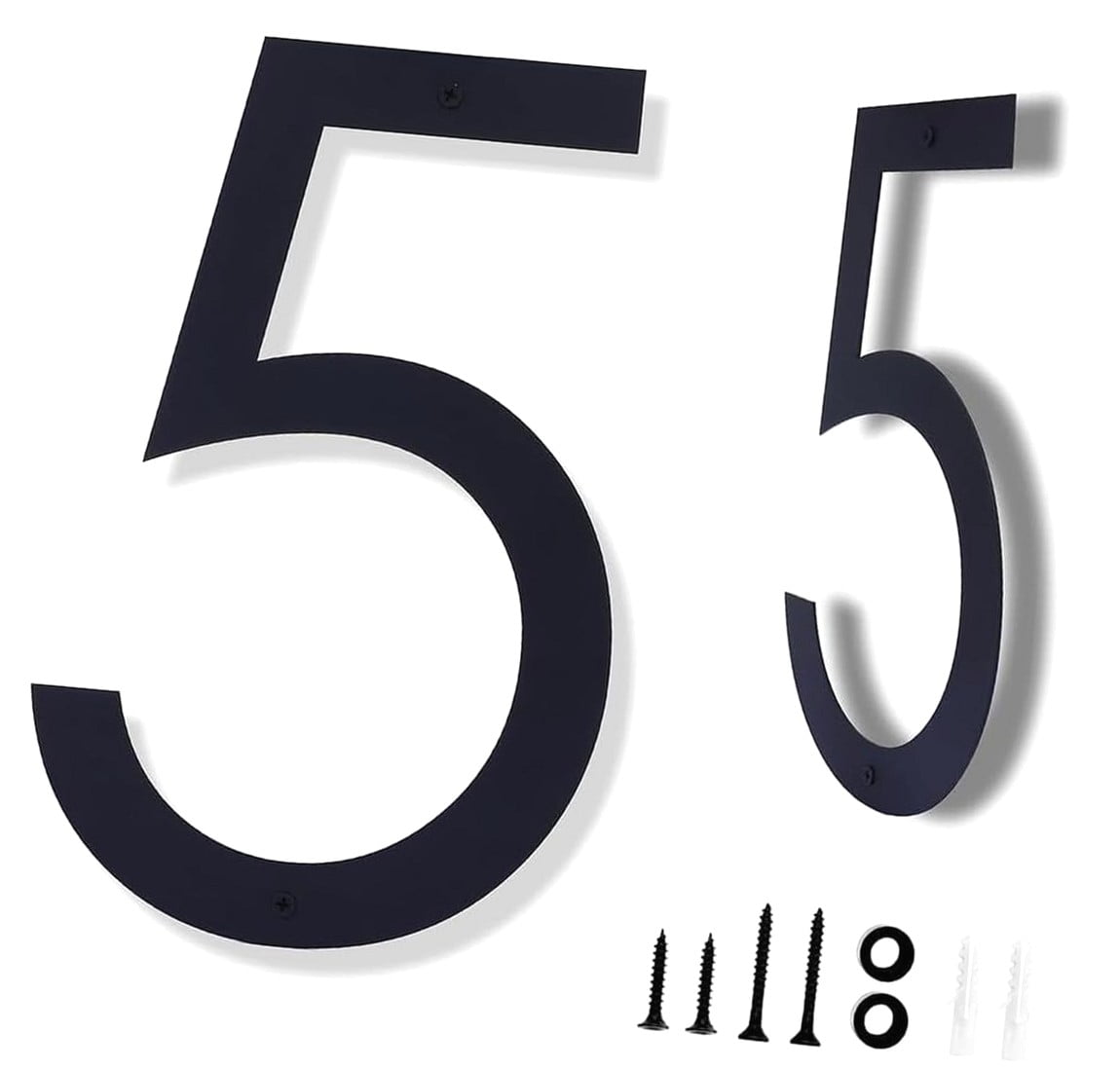 Coolnut 16 Inch House Numbers for Outside, Large Metal House Numbers ...