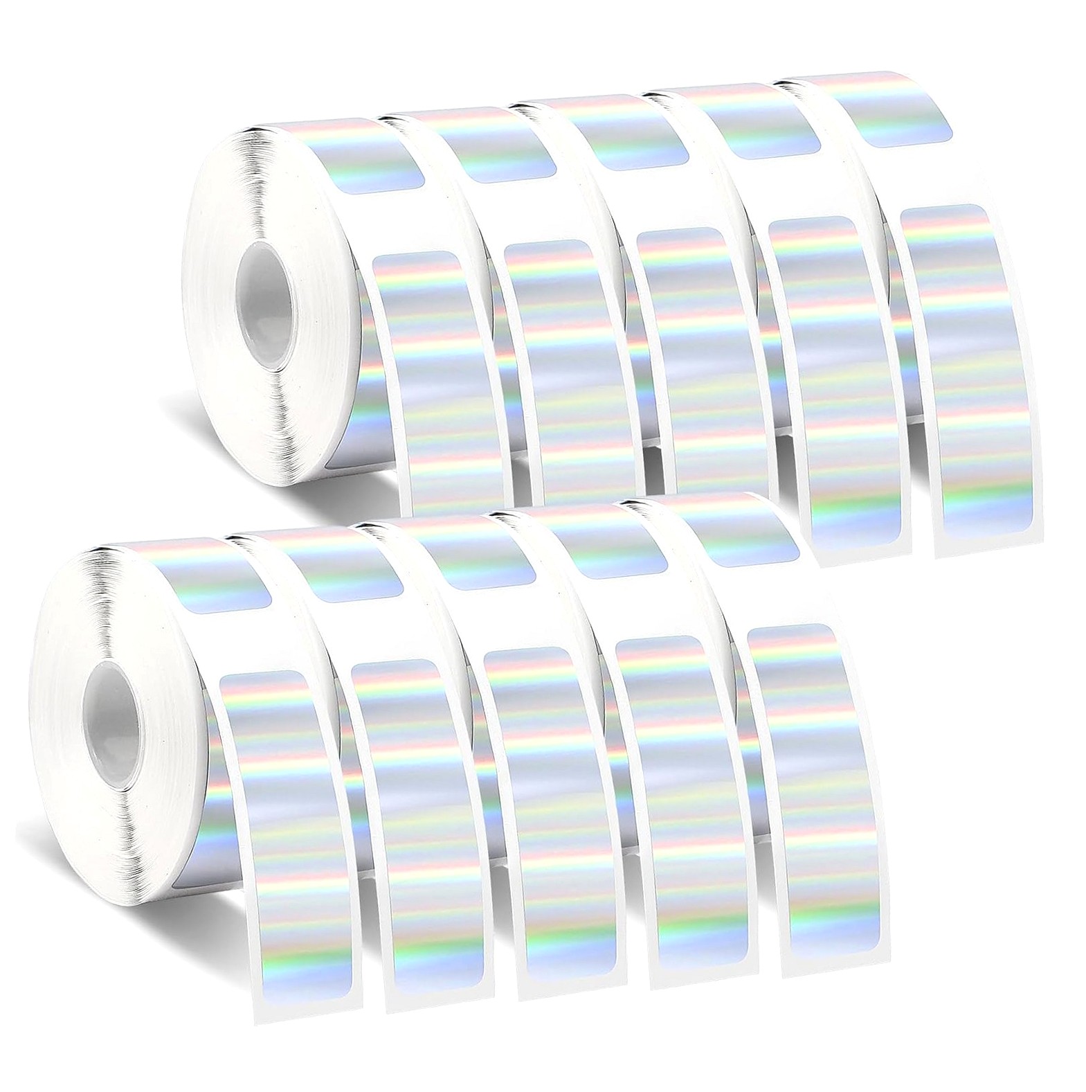 Coolnut 1600 Pcs Label Tapes Laminated Stickers with D30 Thermal Label ...