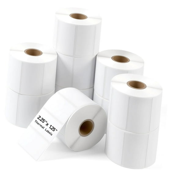 Coolnut 2." 1." Thermal Labels-Perforated Barcodes, Shipping Label ...