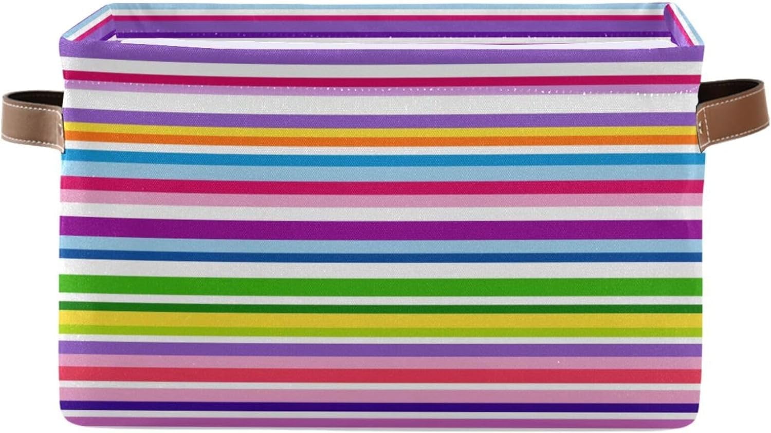 Coolnut 2 Pack Fabric Storage Basket Mexican Serape Stripes Closet ...