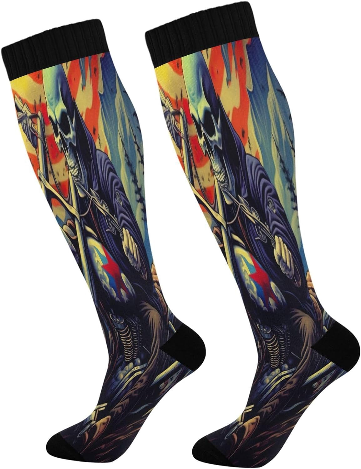 Coolnut 20-30mmHg Compression Socks for Men & Women Circulation ...