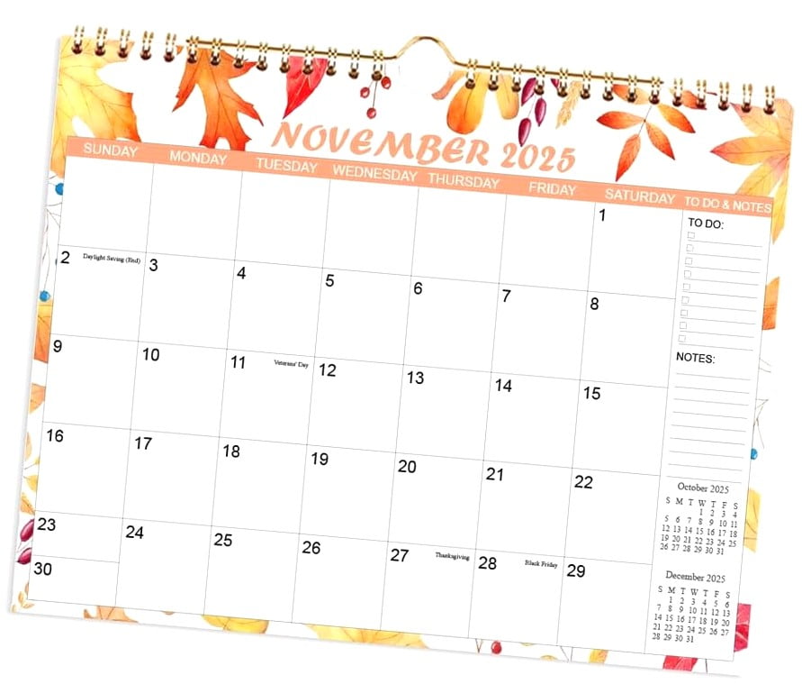 Coolnut 2025-2027 Calendar Wall Calendar from Nov 2025 to Jun 2027, 20 ...