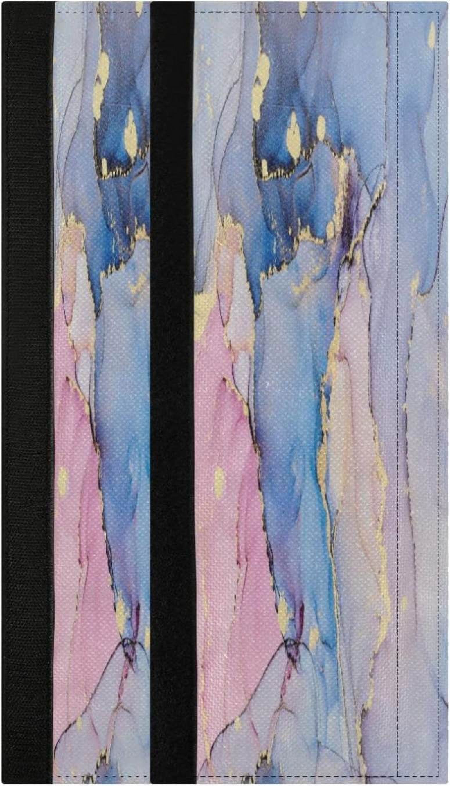 Coolnut 2PCS Refrigerator Door Handle Covers, ‎14"x 5.5"Colorful Marble ...