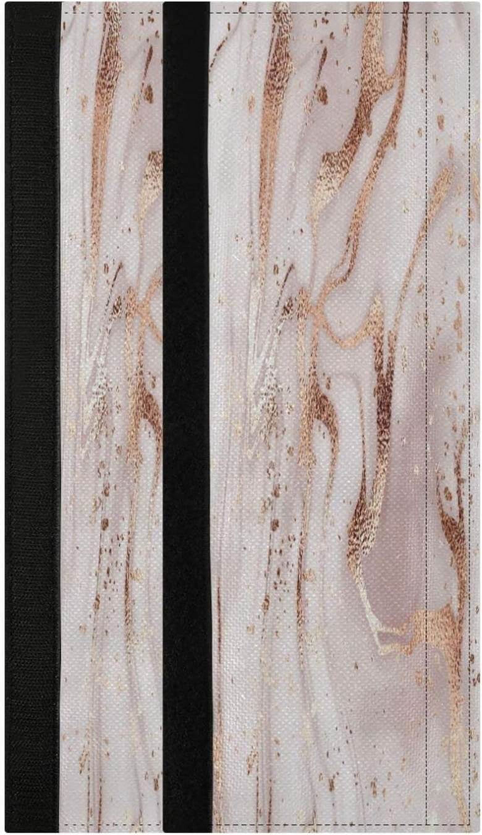 Coolnut 2PCS Refrigerator Door Handle Covers, ‎14"x 5.5"Gold Pink ...