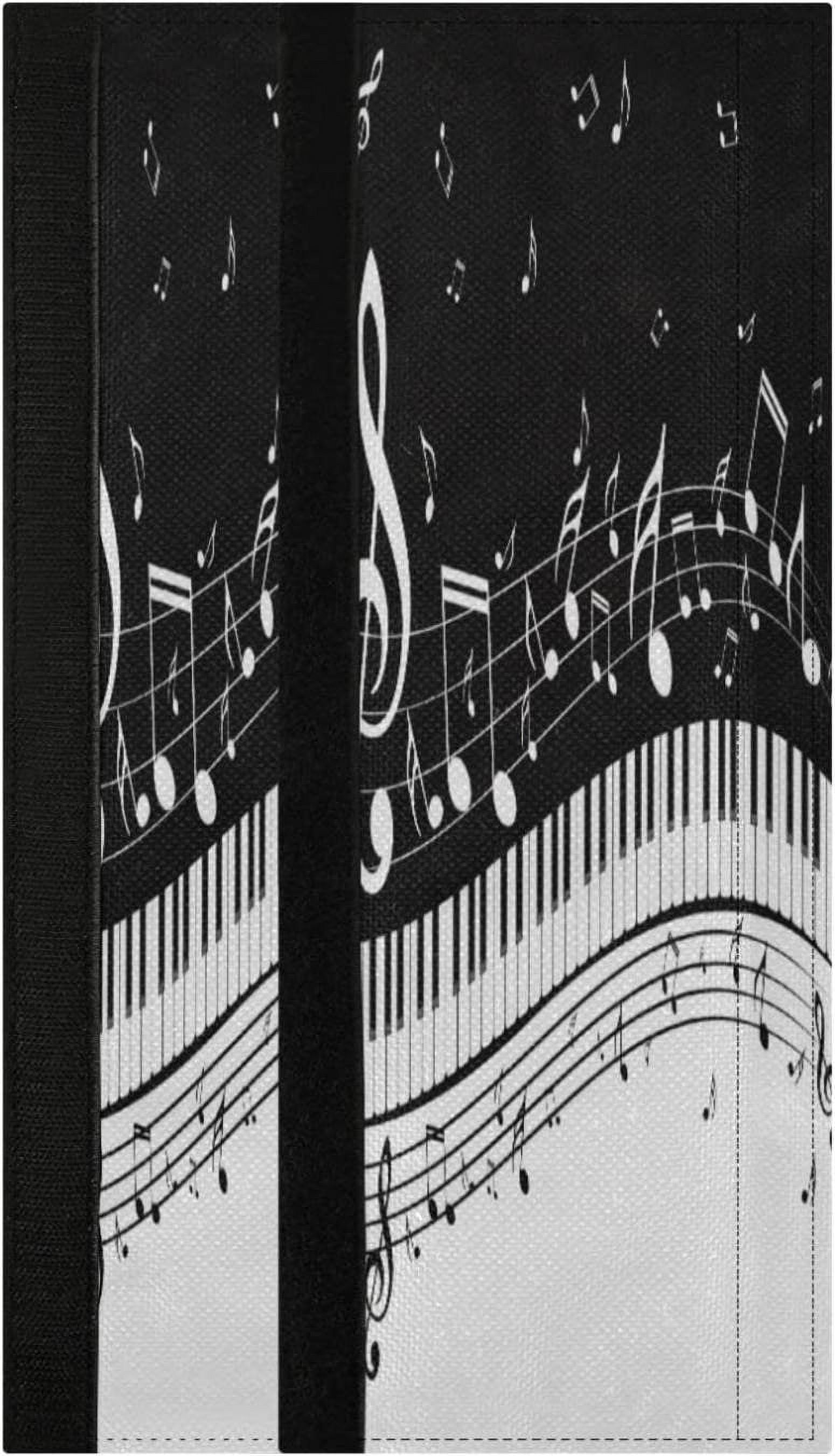 Coolnut 2PCS Refrigerator Door Handle Covers, ‎14"x 5.5"Music Note ...