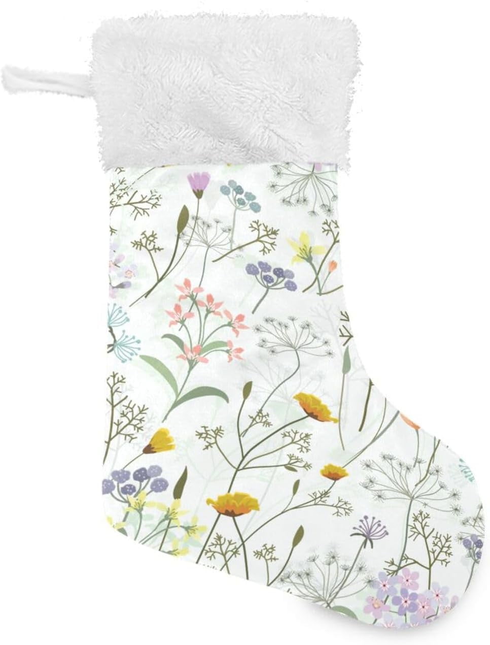 Coolnut 2PCS Wildflowers Christmas Stockings Personalized 18”Large with ...