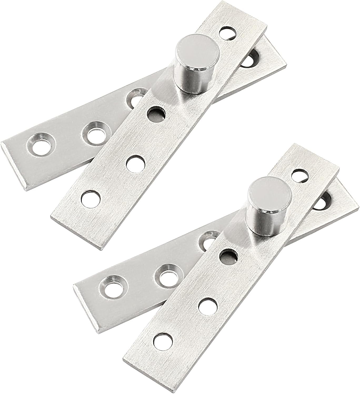 Coolnut 2pcs Eccentric Shaft Hinge, Pivot Hinge, 360 Rotating Door ...