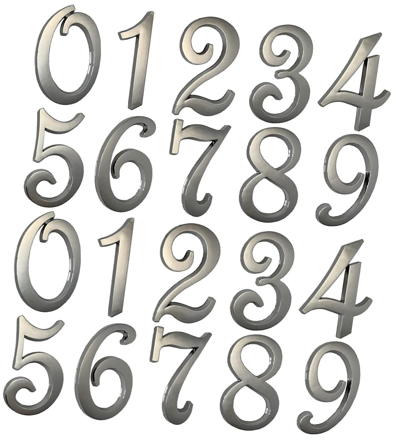 Coolnut 3 Inch Mailbox Numbers House Apartment Hotel Office Room Door ...