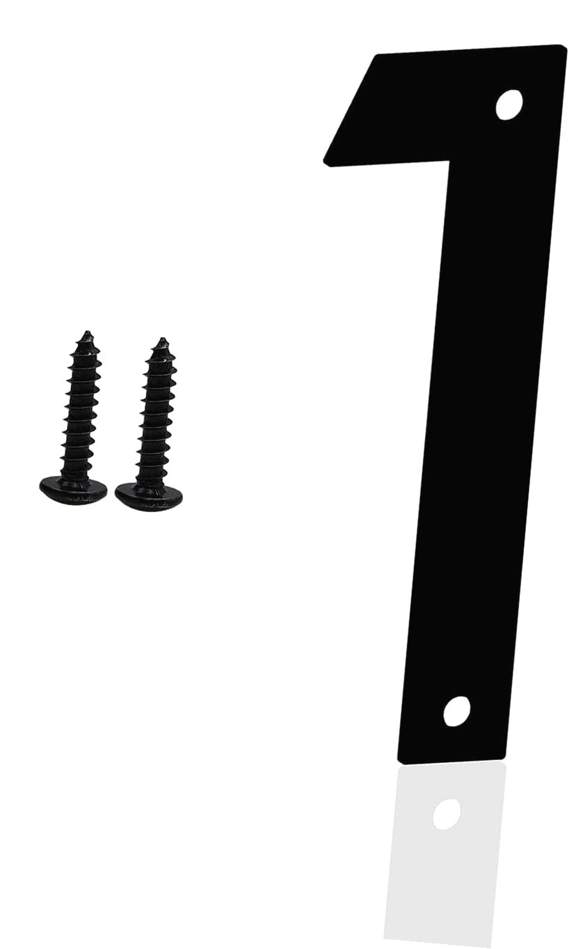 Coolnut 3 Inch Metal House Numbers and Letters, Address Plaque for ...