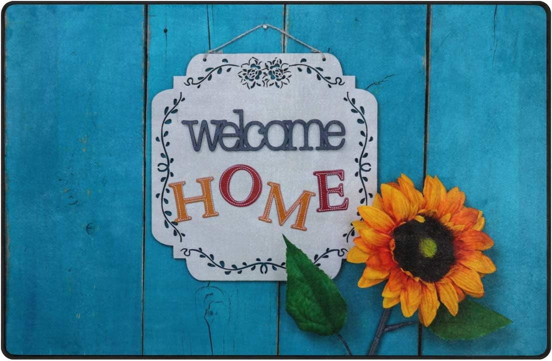Coolnut 31x 20 Inch Area Rug, Carpet Welcome Home Design Doormat for ...
