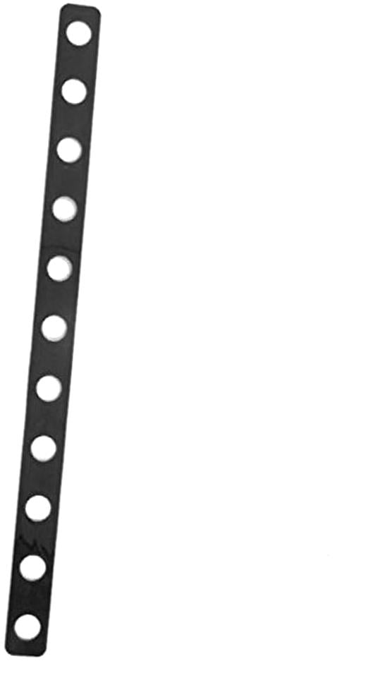 Coolnut 36pcs Plastic Black Display Hanger Strips,Coordinate Heavy ...