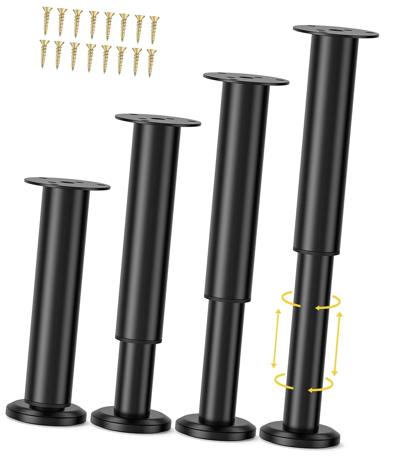 Coolnut 4 Adjustable Bed Center Supports (7.08-12.2 Inches), Metal ...