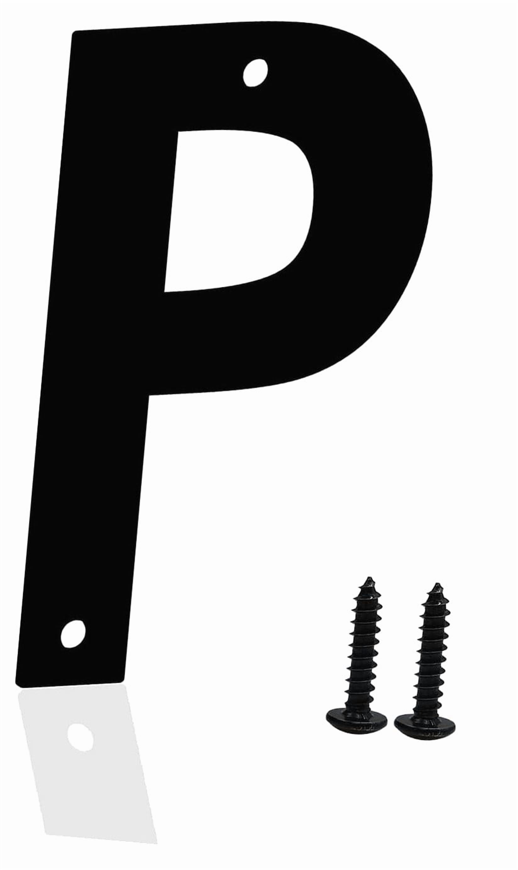 Coolnut 4 Inch Metal House Numbers and Letters, House Address Numerals ...