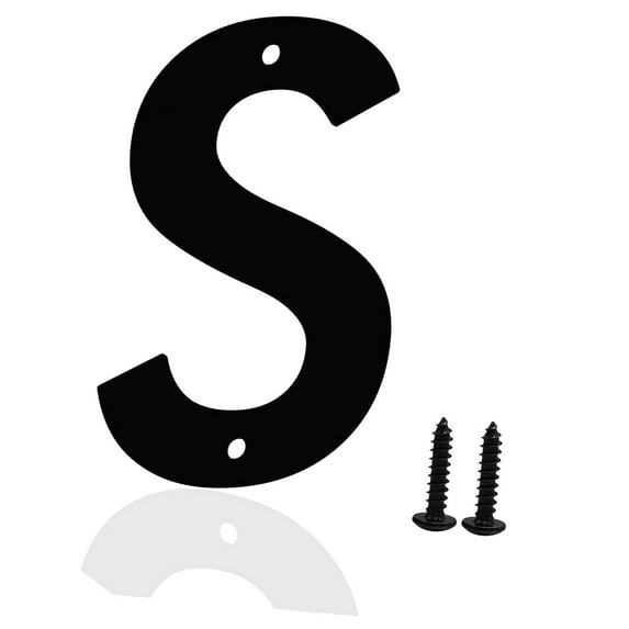 Coolnut 4 Inch Metal House Numbers and Letters, House Address Numerals ...