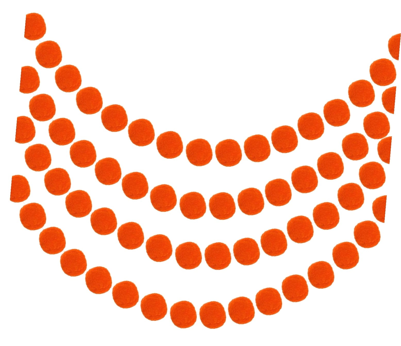 Coolnut 4 Pcs Garland, 6.5 Feet Hanging Garland Banner with 20Pcs Felt ...