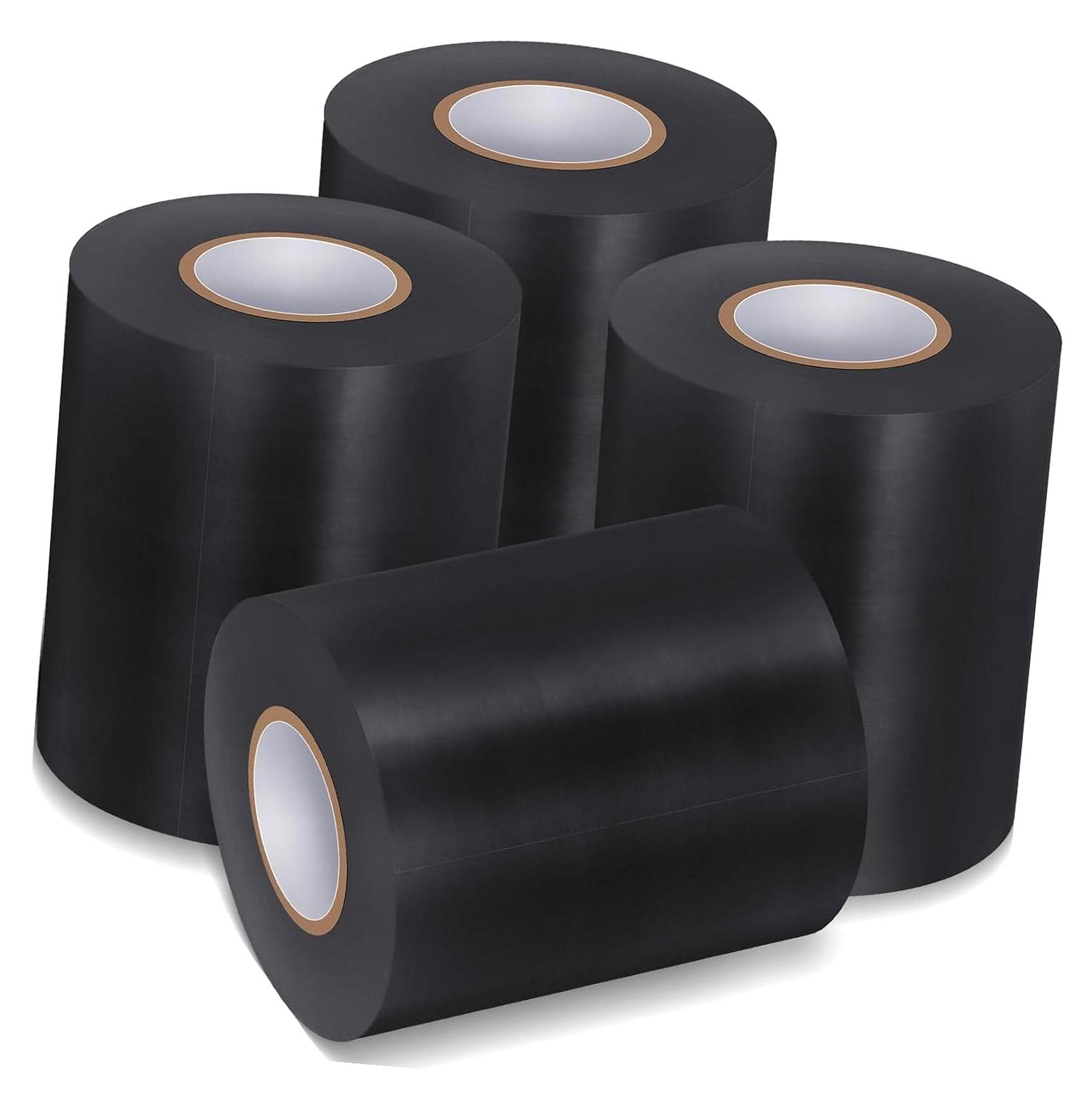 Coolnut 4 Rolls 4'' x 65.6' Wrestling Mat Tape for Gym PVC Rug, 7 Mil ...