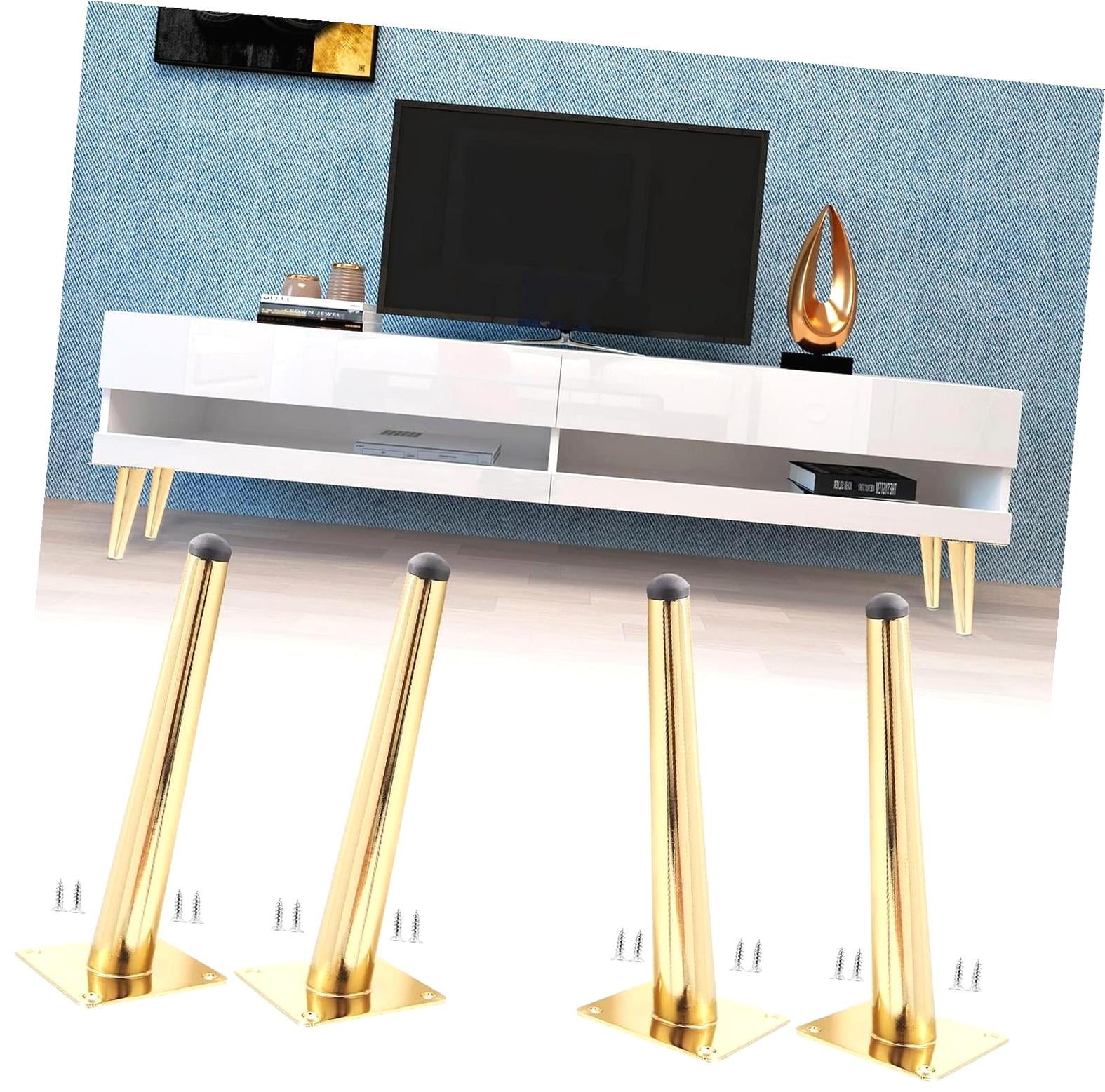 Coolnut 4PCS Angled Furniture Legs 8 Inch Sofa Supports, Mid-Century ...