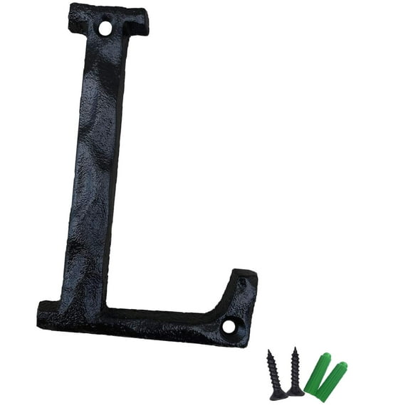 Coolnut 5 Inch House Letters, Cast Iron Address Letters, Perfect ...