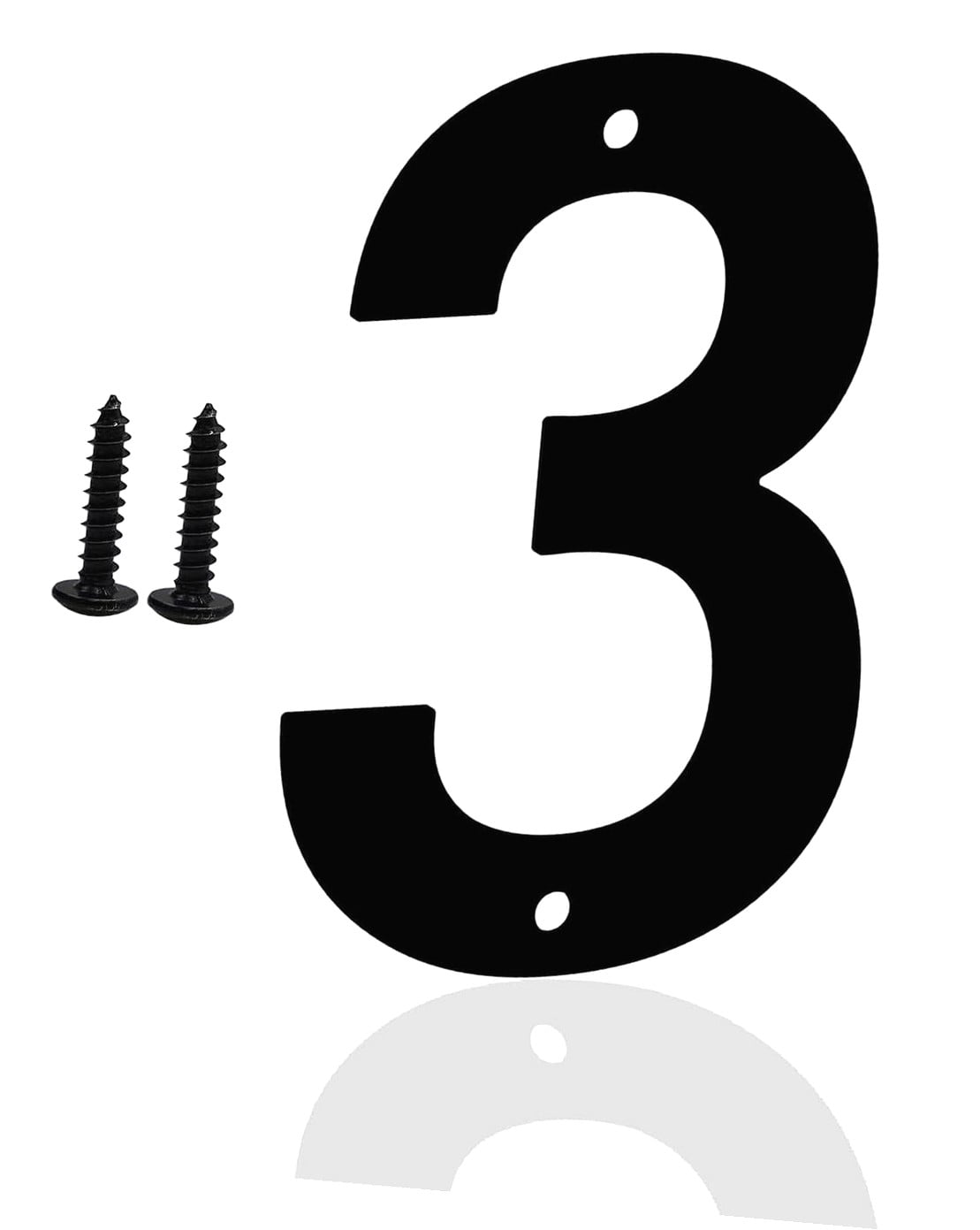 Coolnut 6 Inch Metal House Numbers Letters, Address Characters, Mailbox ...